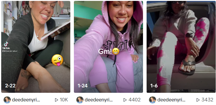 Deedeerican Pretty Feet and Toes