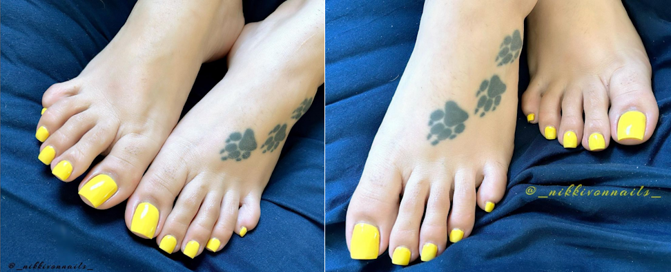 Nikki Von Pretty Feet and Toes